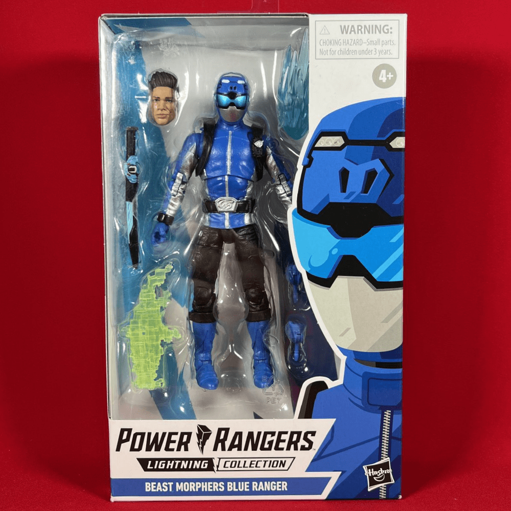 Power Rangers Lightning Collection Beast Morphers Blue Ranger - Sealed ...