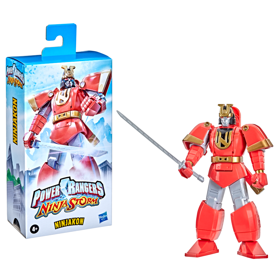Power Rangers Ninja Storm Ninjakon - Retro 7" Action Figure - VHS Style