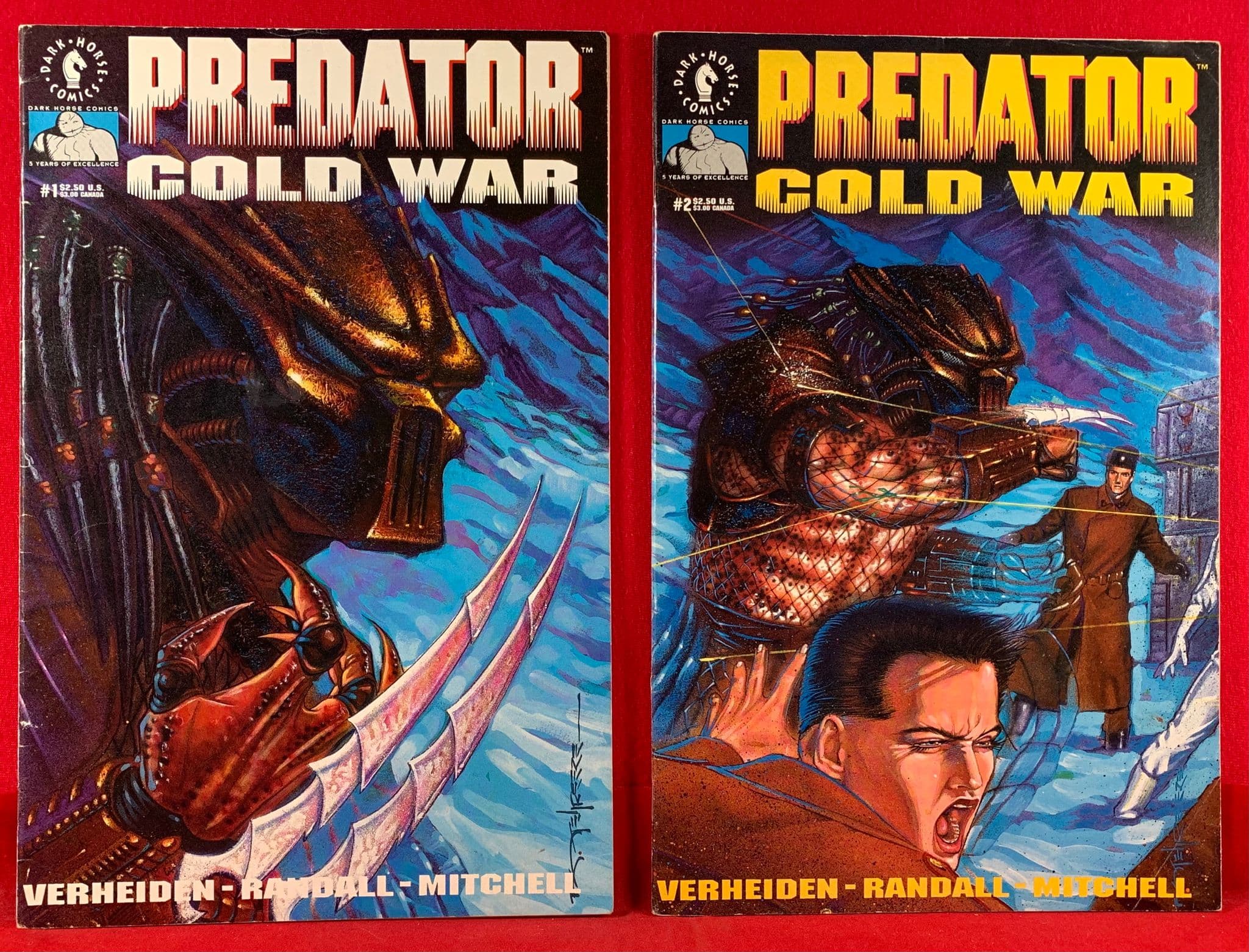 Predator Cold War - Issues 1 to 4 - Full Set of 4 Comics