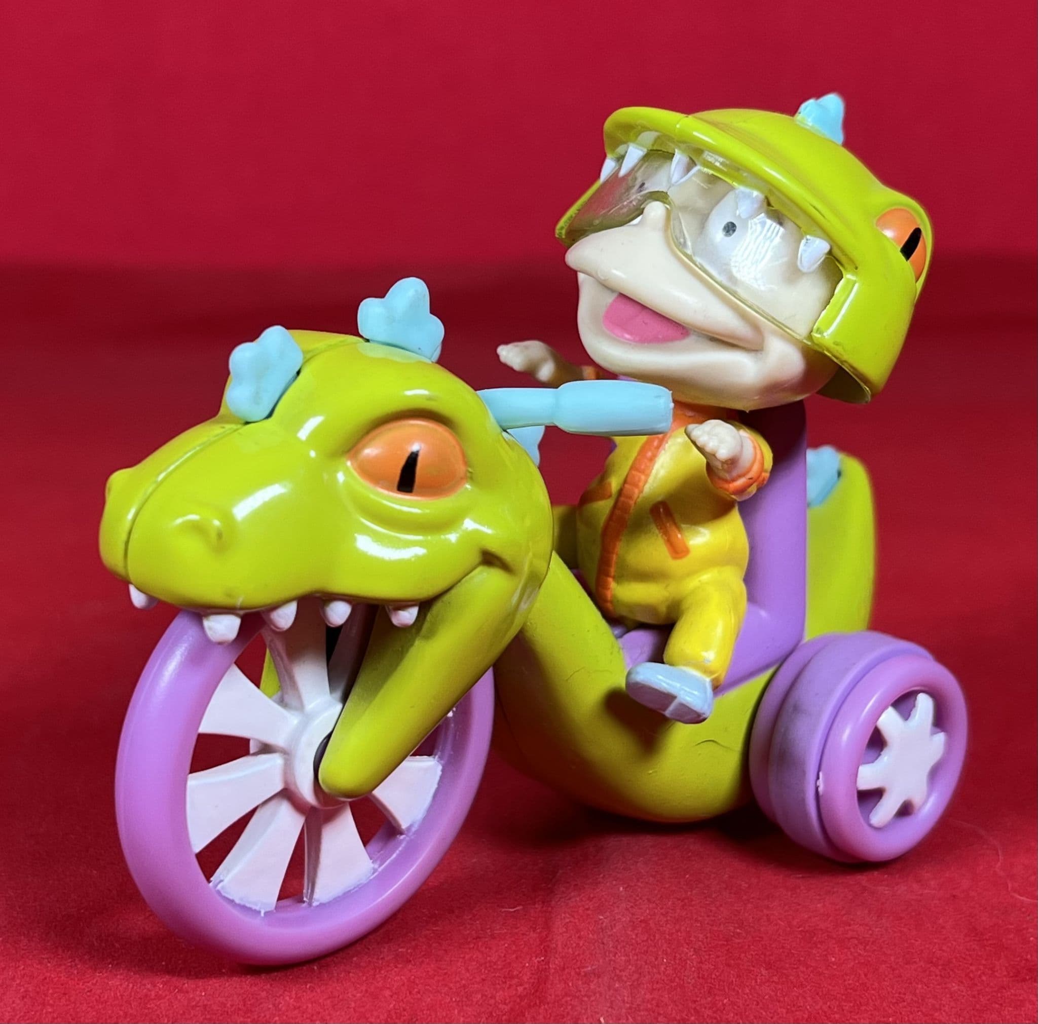 Rugrats Wobblin Riders Tommy Radical Reptar - Die-Cast
