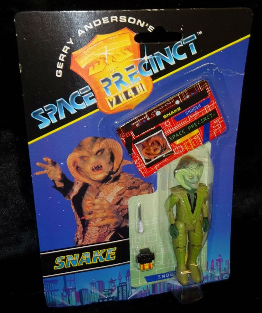 Space Precinct Snake - Action Figure - Sealed on Card
