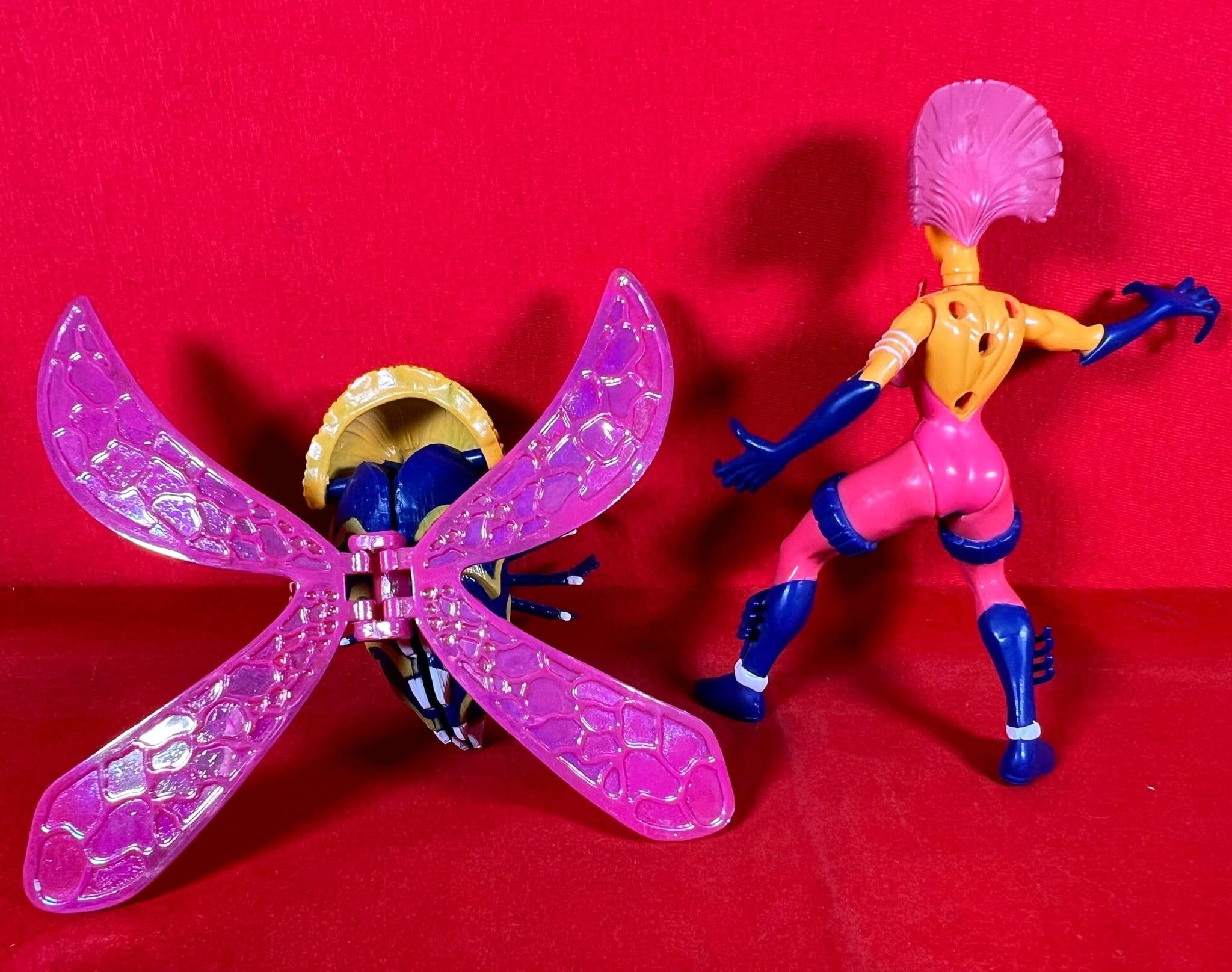 Spider-Man Spider-Force Wasp with Transforming Insect Armor - Loose ...