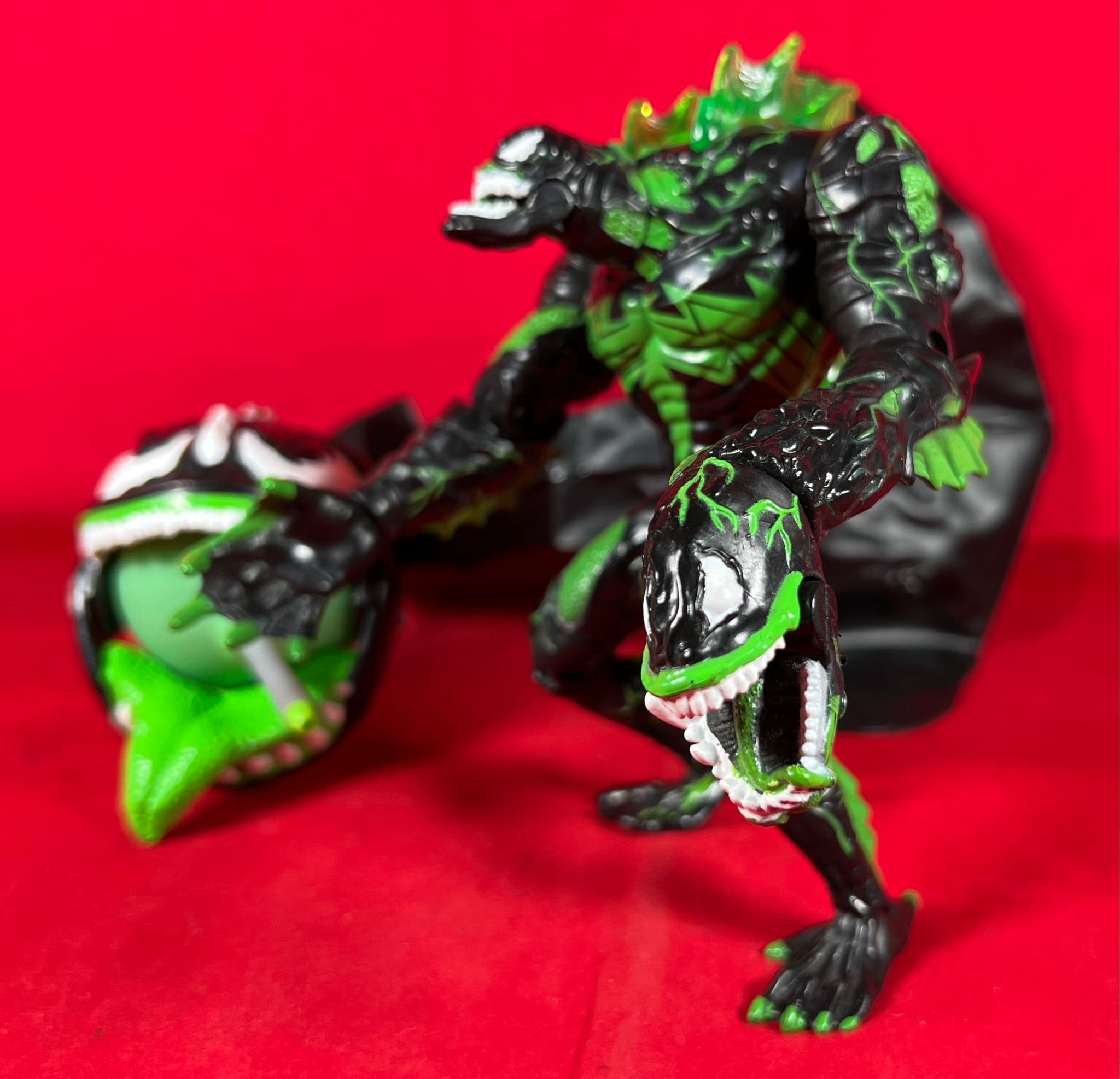 Spider-Man Web Splashers Black Sea Venom - Complete Loose Action Figure