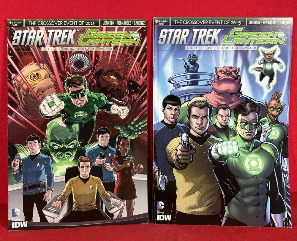 Star Trek/Green Lantern Spectrum War & Stranger Worlds - Issues 1 to 6 ...