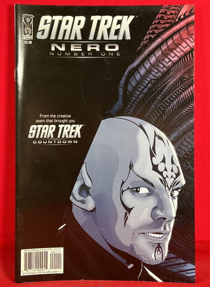 Star Trek Nero - Issues 1 to 4 - Full Set of 4 Comics