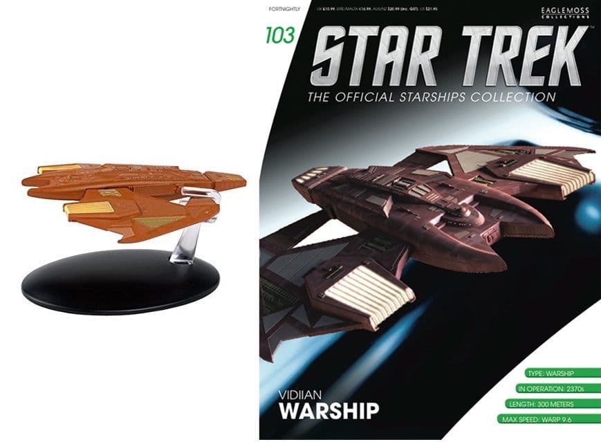 Star Trek The Official Starships Collection 103 Vidiian Warship