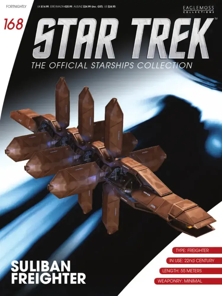 Star Trek The Official Starships Collection 168 Suliban Freighter