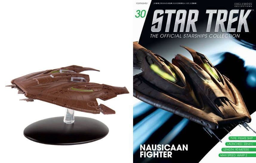 Star Trek The Official Starships Collection 30 Nausicaan Fighter