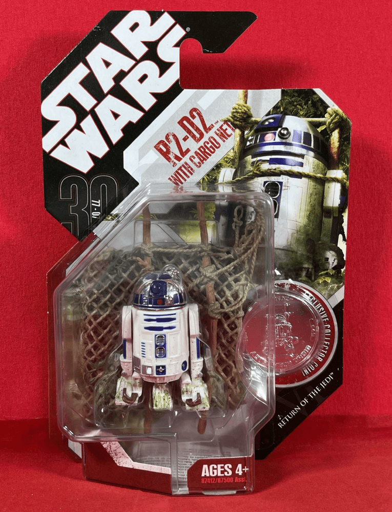 Star Wars 30th Anniversary Collection R2-D2 with Cargo Net - Sealed on Card