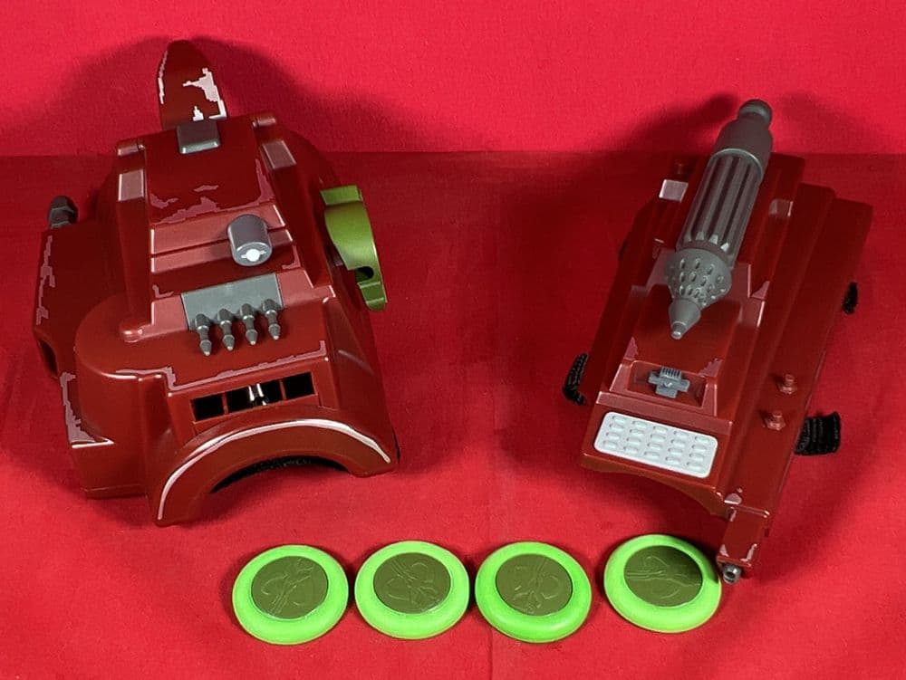 Star Wars Disney Parks Boba Fett Gauntlet Blaster Set - Complete