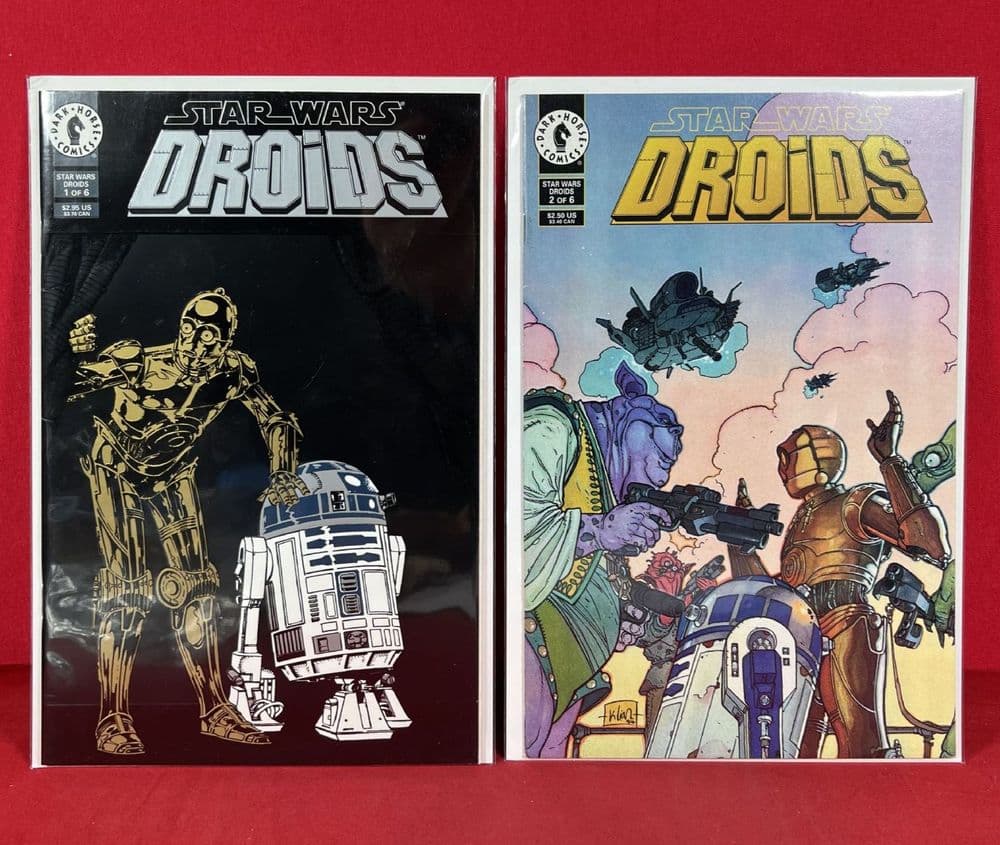 Star Wars Droids - Issues 1 to 6 - Full Set of 6 Comics Inc Embossed 1
