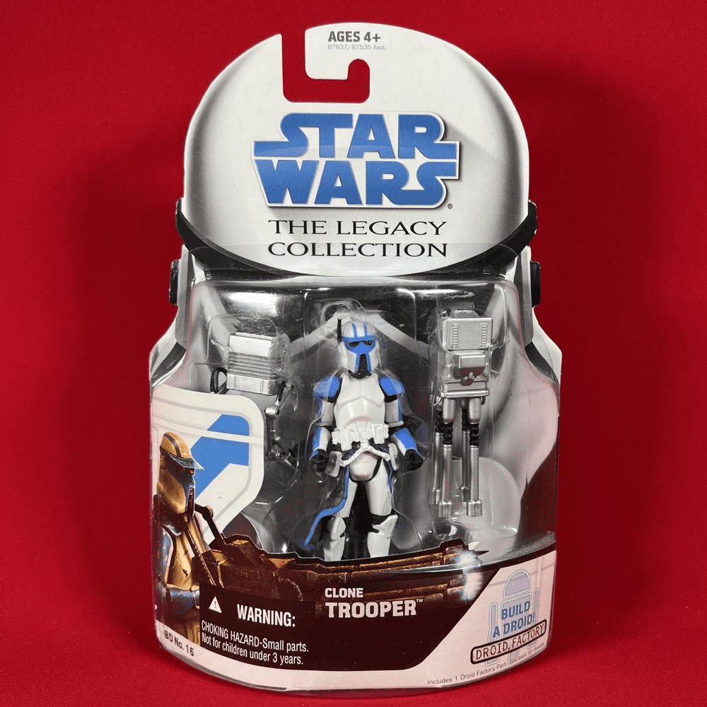 Star Wars Legacy Collection Clone Trooper Heavy Gunner - Sealed on Card
