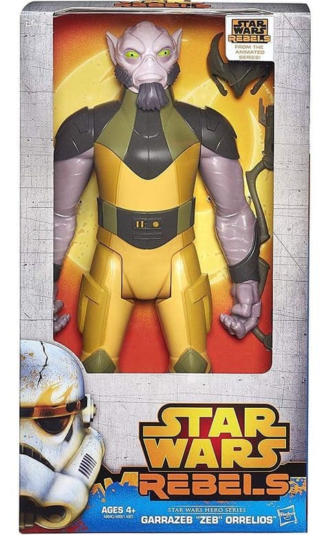 Star Wars Rebels Garazeb Zeb Orrelios - 12" Titan Heroes Action Figure