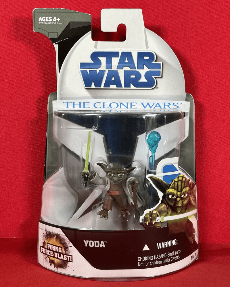 Star Wars The Clone Wars Original Yoda - Sealed on Card