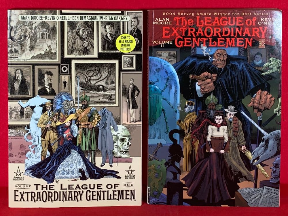 The League of Extraordinary Gentlemen - Volumes 1 & 2 - Pair of TPBs ...