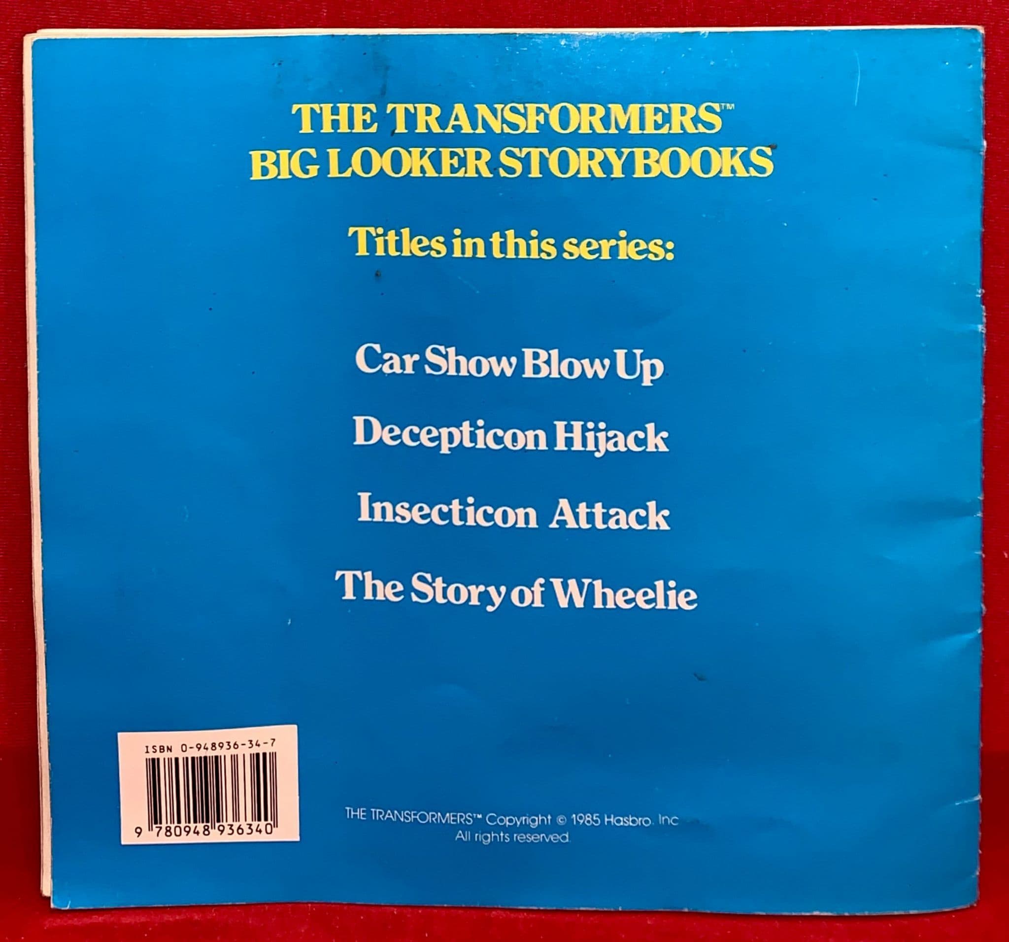 Transformers Insecticon Attack - A Big Looker Storybook