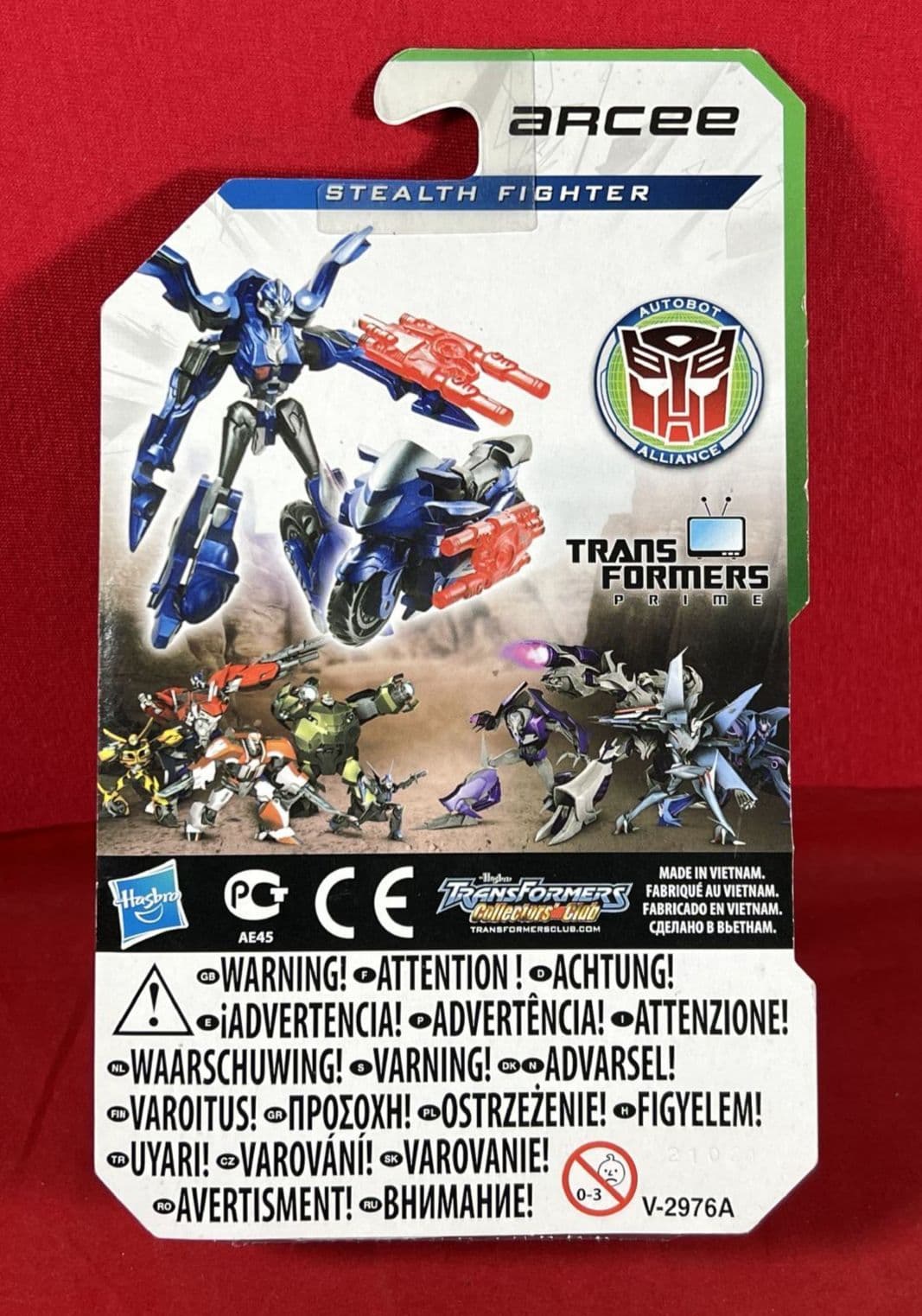Transformers Prime - Cyberverse Arcee - Legion Class - Sealed on Card