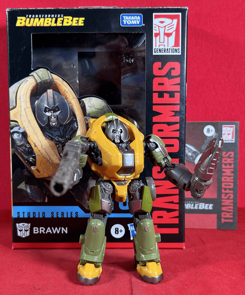 Transformers Studio Series Bumblebee Brawn - Deluxe Class - Complete ...