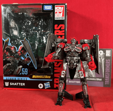 Transformers Studio Series Bumblebee Shatter Jet - Deluxe Class ...