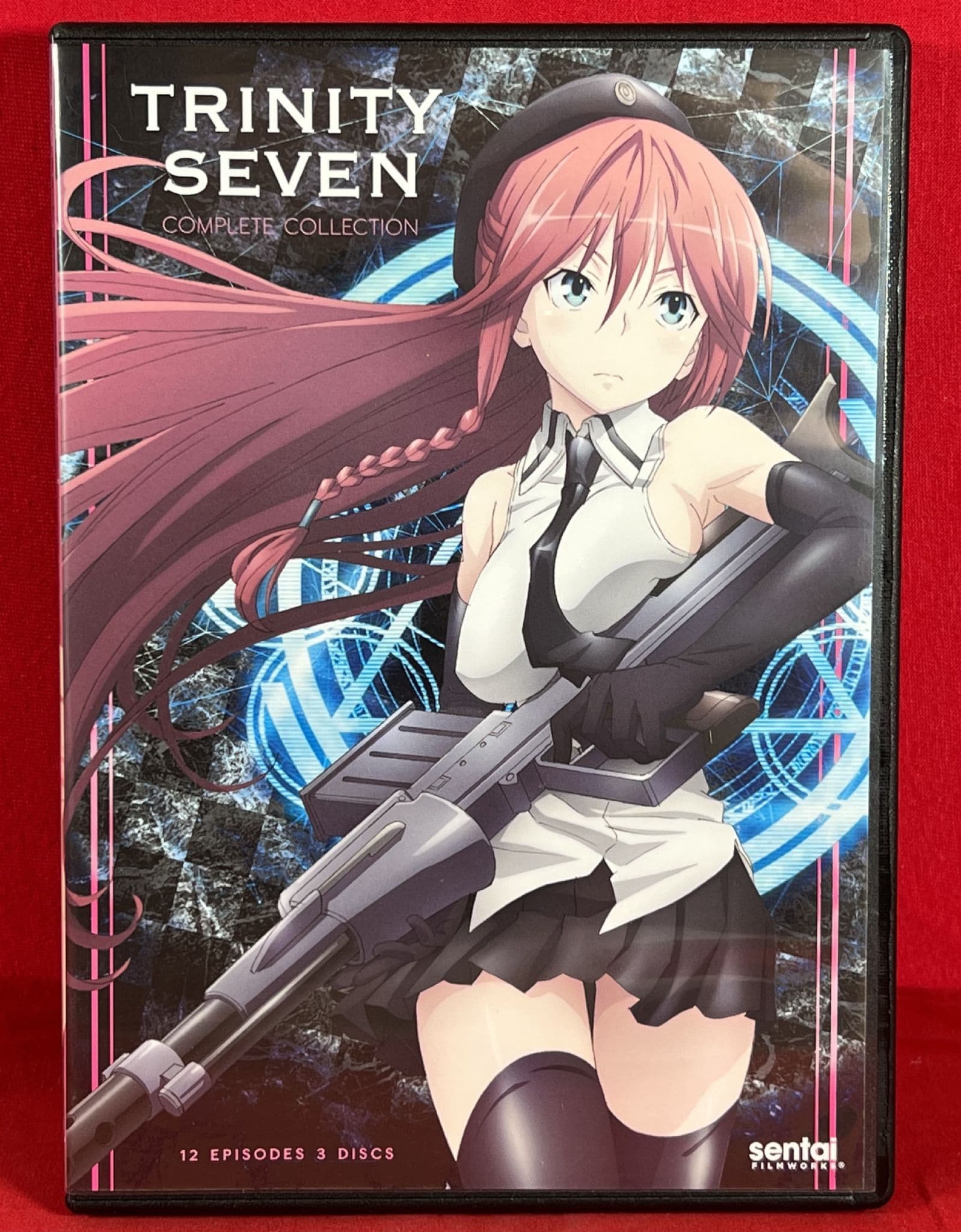 Trinity Seven Complete Collection - 12 Episodes on 3 Discs - American ...