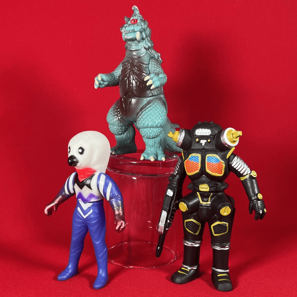 Ultraman Bootleg Kaiju - Lot of 3 D