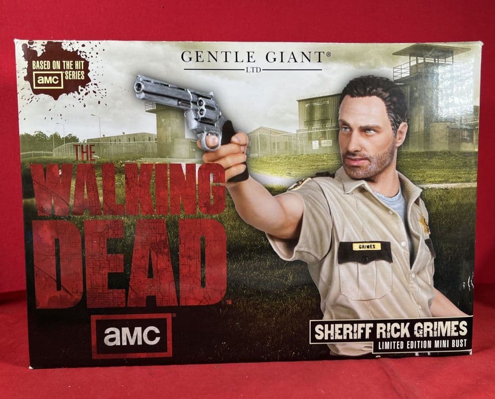 Walking Dead Sheriff Rick Grimes - Limited Edition Mini Bust - Gentle Giant