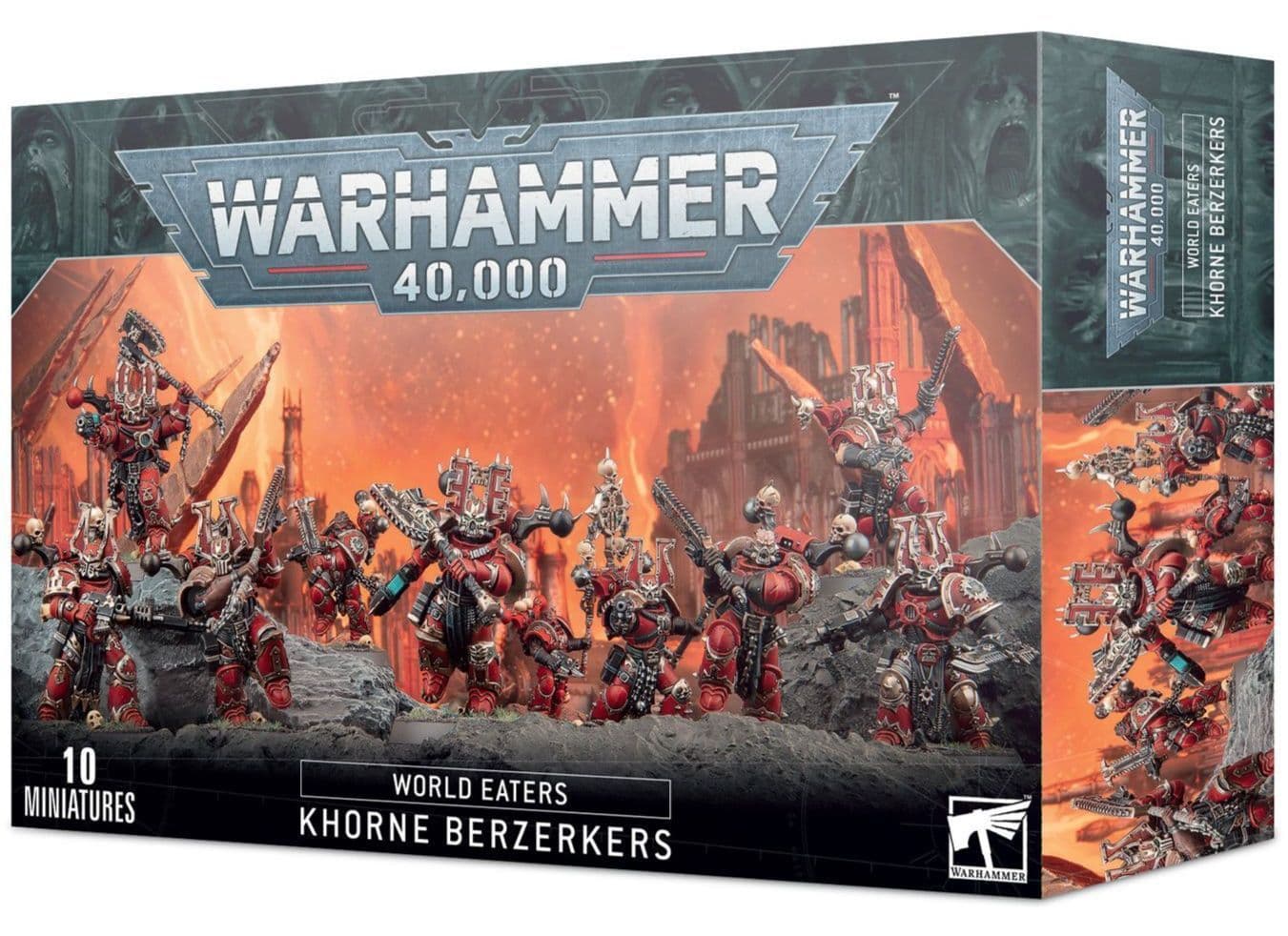 Warhammer 40 000 World Eaters Khorne Berzerkers
