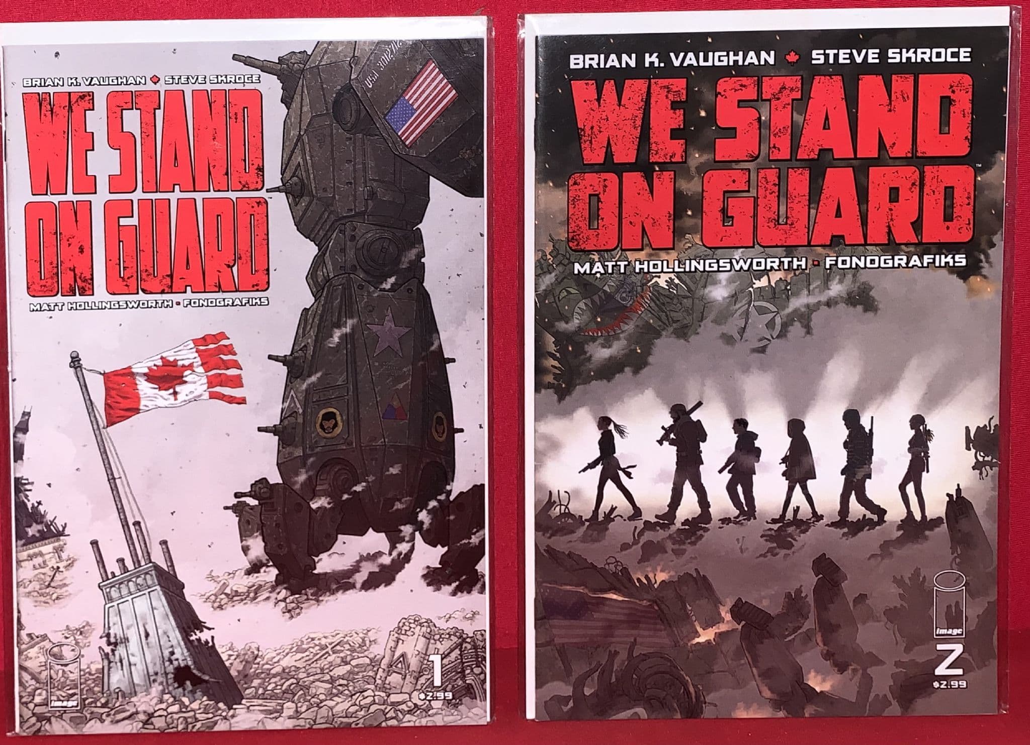 We Stand on Guard - Issues 1 to 6 - Full Set of 6 Comics