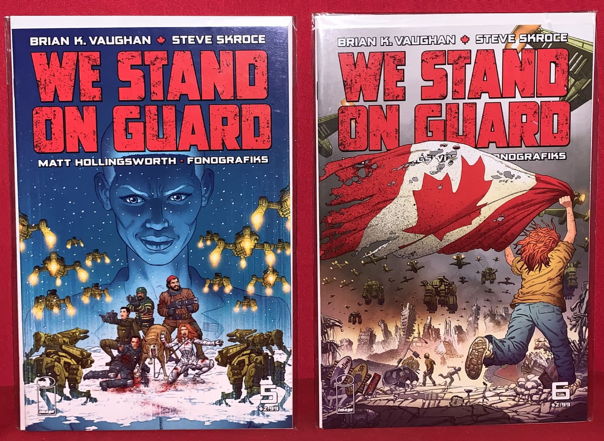 We Stand on Guard - Issues 1 to 6 - Full Set of 6 Comics