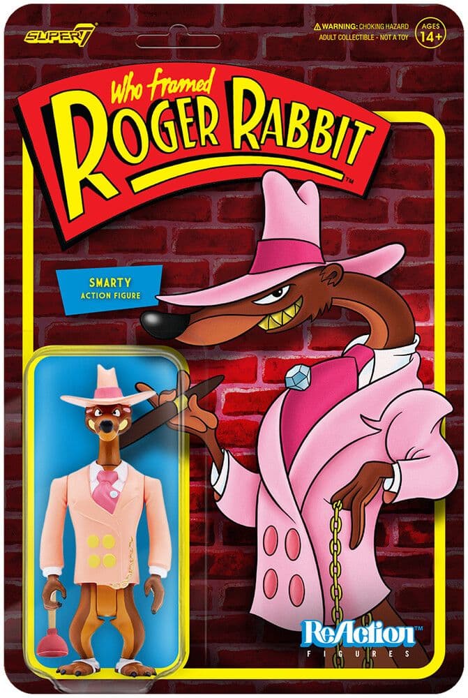 Who Framed Roger Rabbit Smarty - ReAction Figure - Slightly Damaged ...