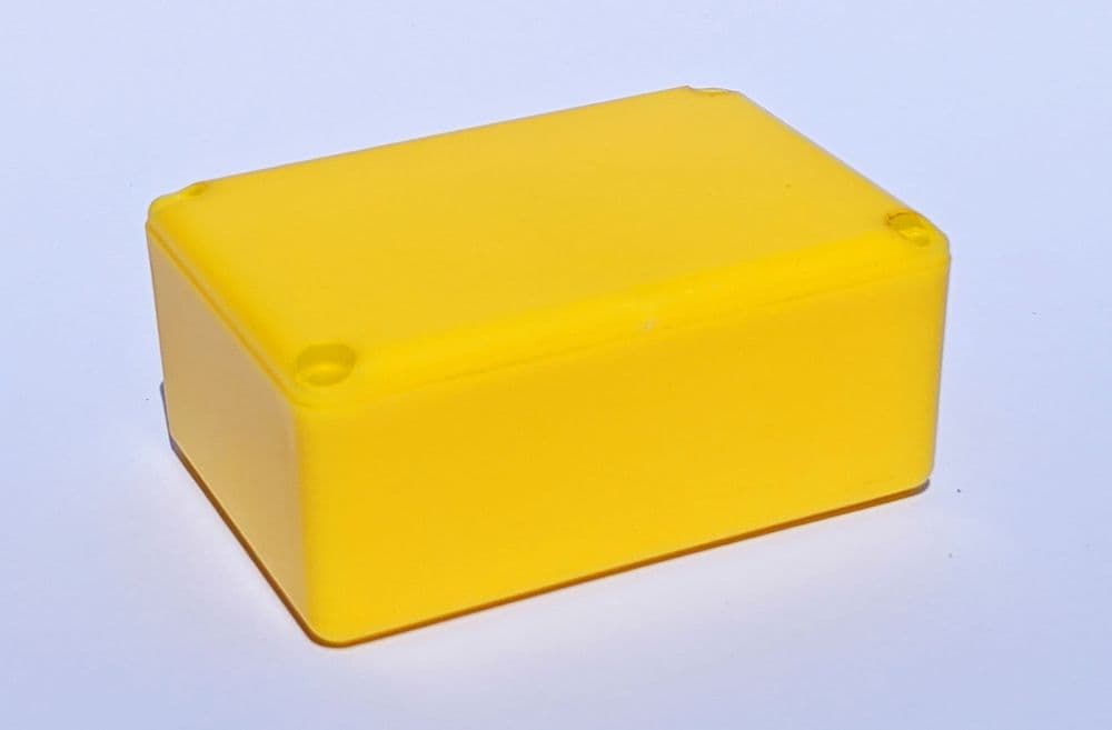 ABS Small Project Box 54mm x 38mm x 23mm MDRX2008 YELLOW