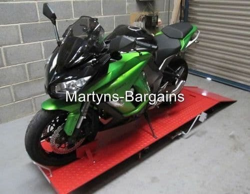 1000Lbs Hydraulic Motorbike Lift Ramp
