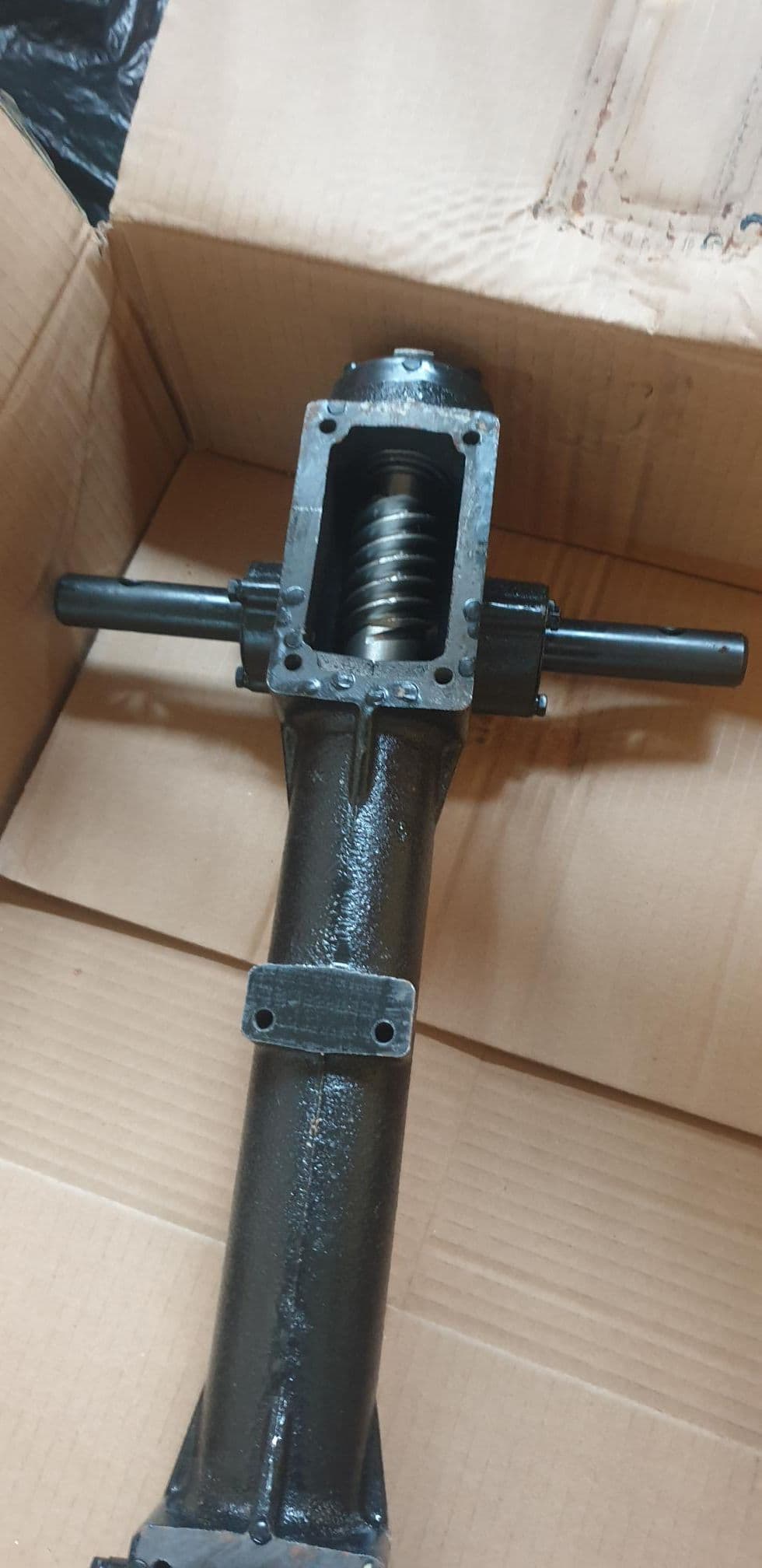 Axle Complete Axle Replacement for Neilsen or Mattis Petrol Rotavator