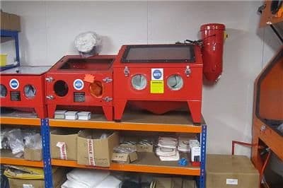 Dust Extractor Suits Bench Top Sand Blast Cabinet IN CREAM DC15