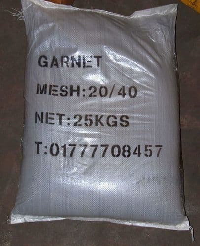 Garnet 120 Mesh Garnet Blasting Media for Rust & Paint Removal