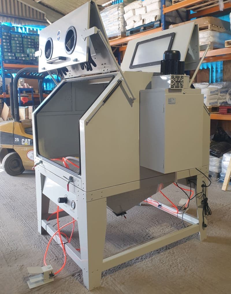 Large Sand Blast Cabinet SBC1280 with 2 work stations