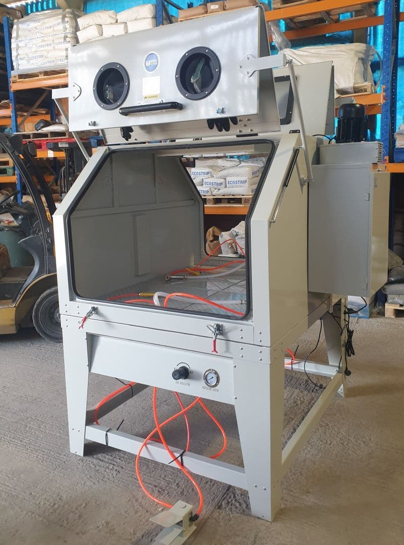 Large Sand Blast Cabinet SBC1280 with 2 work stations