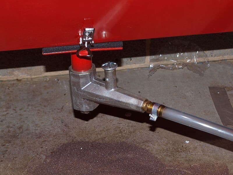 Media Flow Valve for Sand Blast Cabinet