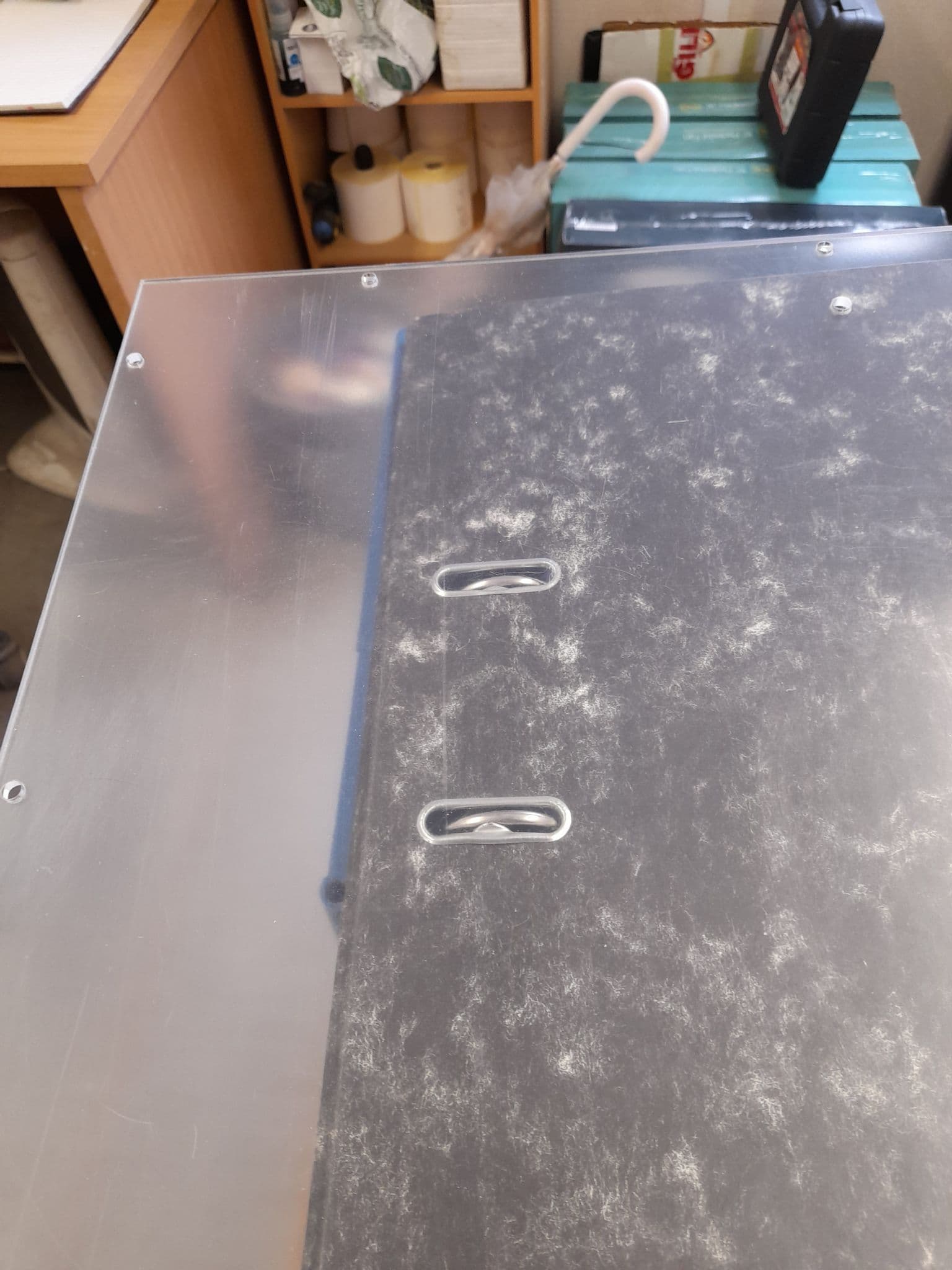 Perspex Sandblasting Cabinet Screen for Clarke CSB20B Blast Cabinet Door