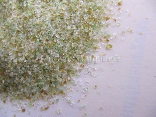 Recycled Crushed Glass Blasting Media Fine/medium mixed