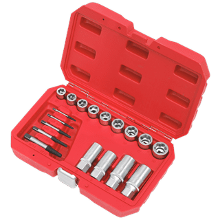 Sealey 18 Piece Bolt Stud & Screw Extractor Set AK751