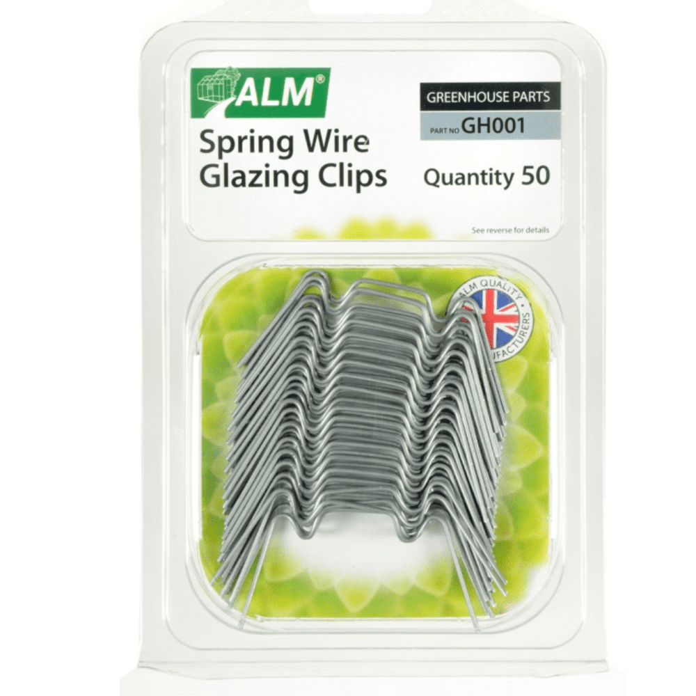 ALM Spring Wire Glazing Clips - Pack of 50