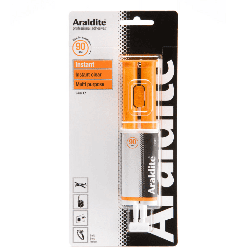 Araldite Instant Clear - 24ml Syringe