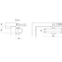 Briton Door Closer - Size 3
