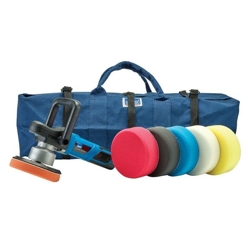Draper 150mm Dual Action Polisher Kit