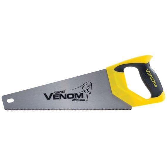 Draper Venom Fine Tooth Plastic Saw 12tpi 350mm