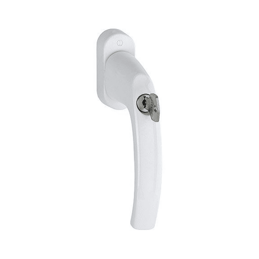 Hoppe White Tilt & Turn Window Handle