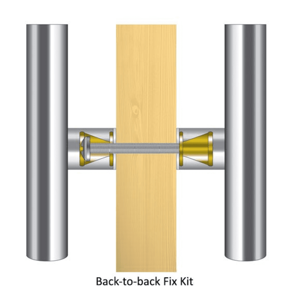Mila Supa Door Pull Handle Fitting Kit