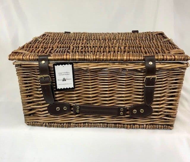 Wicker Picnic Hamper 3 Sizes Willow Christmas Gift Hampers Shop Retail ...