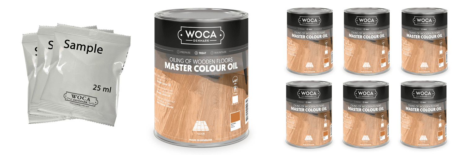 522072 Woca Master Colour Oil natural range